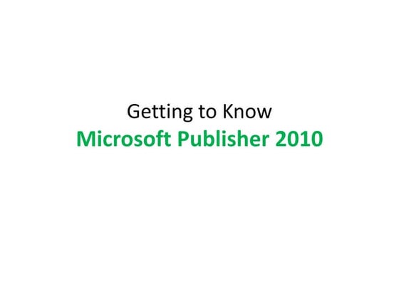 MS PUBLISHER- Basic Parts and Functions.pptx