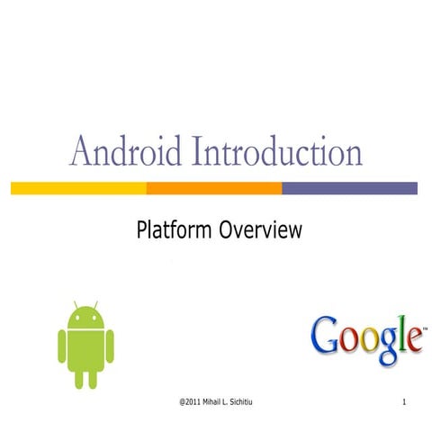 Introduction to Android | PPT