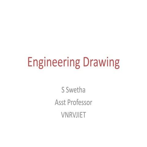 Engineering Drawing Introduction | PPT