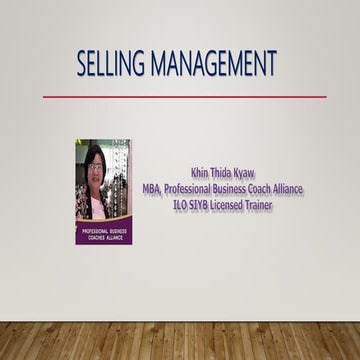 Content of the Course | PPT