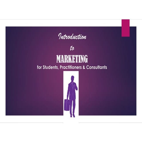 marketing for dummies / introduction to marketing / what is marketing | PDF