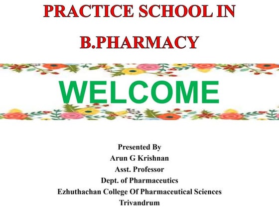 Ideas for pharmacy students on final year project : Possible Research ...