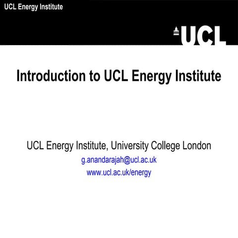 Introduction section 1 - UCL | PPTX