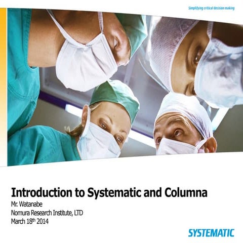 Introduction to Systematic and Columna | PDF