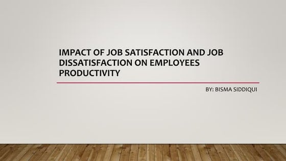 VISHESH SINGH (JOB SATISFACTION).pptx
