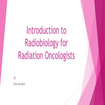 Radiobiology for Clinical Oncologists, Introduction | PPT
