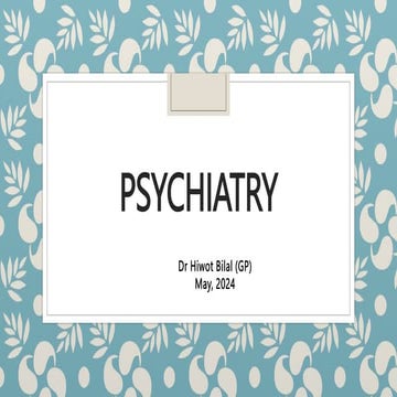 Introduction to psychiatry power point.pptx