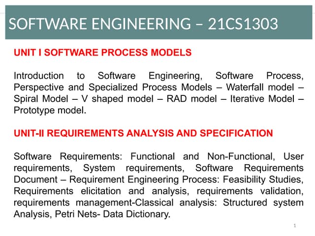 Software Engineering Introduction Is A Gateway Of Engineer Ppt