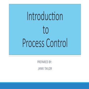 Introduction of controlling scheme in process | PPT