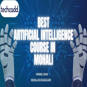 Best Machine Learning Course in Mohali | AI, Python, ML Algorithms ...