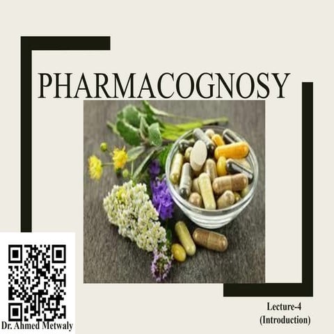 Introduction of natural products | PPTX