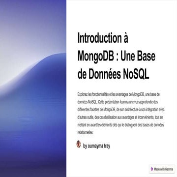 Trayoumayma presentations