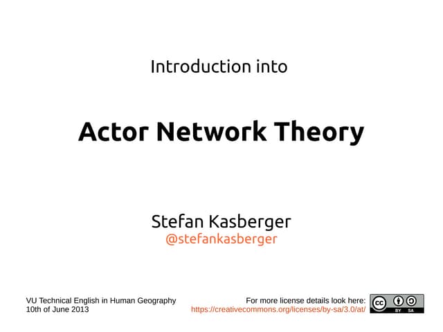 Actor Network theory.pptx