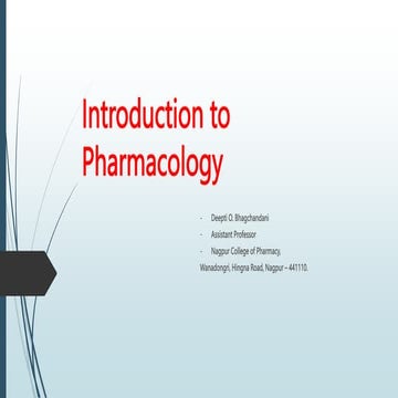Introduction to Pharmacology.pptx