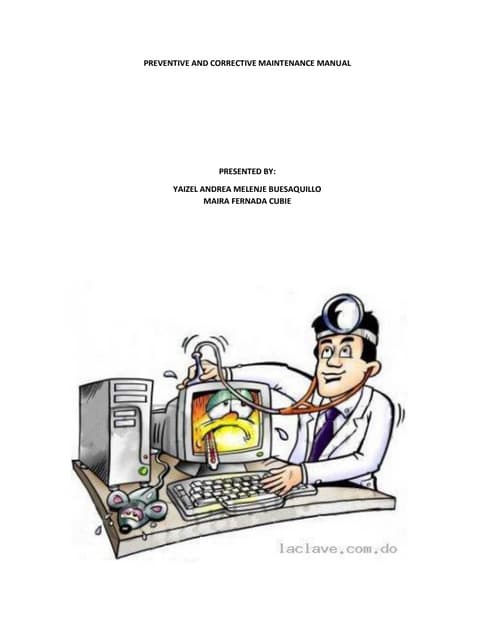 Maintain Computer Systems and Network.ppt