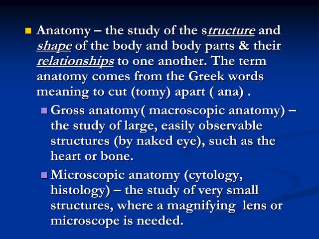 Levels of structural organization | PPTX