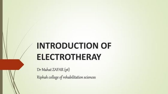 Electrical stimulation motor points and application | PDF | First Aid | Injuries