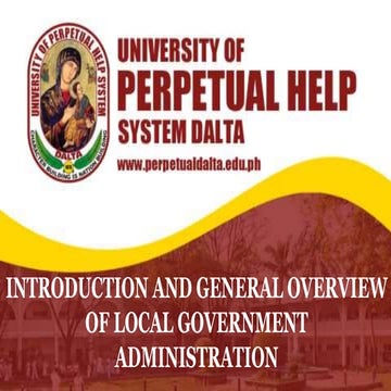 INTRODUCTION OF LOCAL GOVERNMENT OF THE PHILIPPINES | PPTX