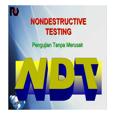 Introduction of-ndt-non-destructive-test | PDF
