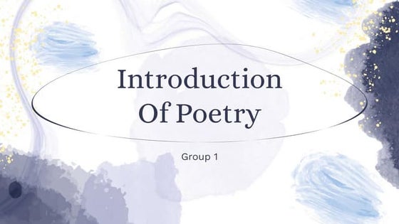 ELEMENTS OF POETRY.pptx Grade 7 English 7 MATATAG Curriculum | PPTX