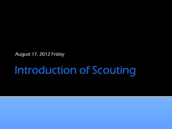 Scout and Guide Logbook | PPT