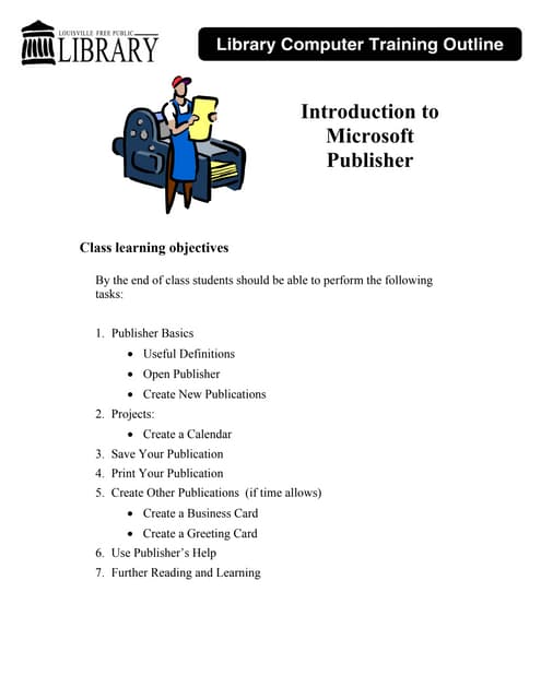 Ms publisher | PPT