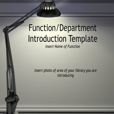 Introduction Template | PPT