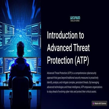 Securium Solutions Advanced Threat Protection Defends Against Evolving ...