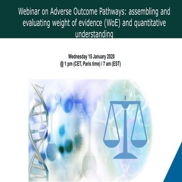Introduction to adverse outcome pathways | PDF