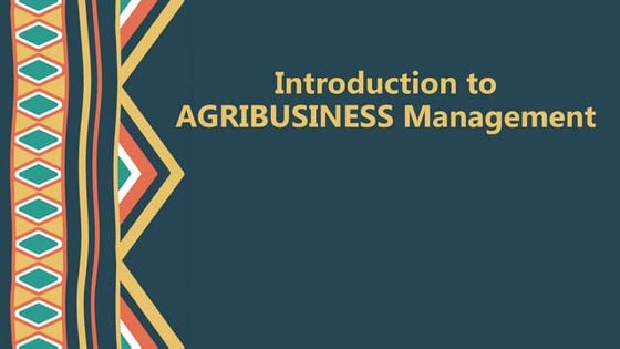 Introduction to Agricultural Economics.pdf | Agriculture | Industries