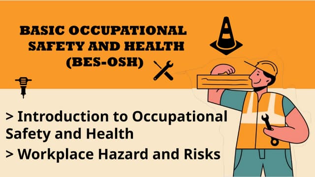 Lesson 7_Practice Occupational Health and Safety Procedures (LO1) | PPTX