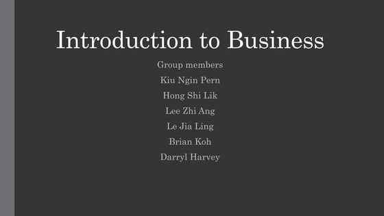 China business | PPT