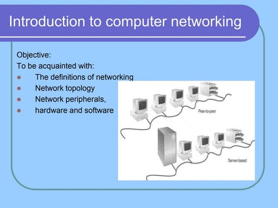 Introduction To Computer Networks Lecture Slides Ppt Ppt