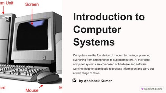Introduction to computer science an information technology | PPT