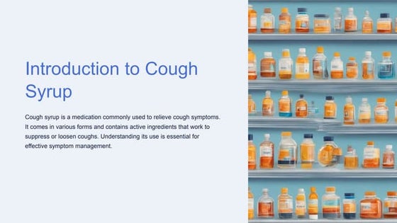 Formulation and evaluation of herbal cough syrups | PPTX