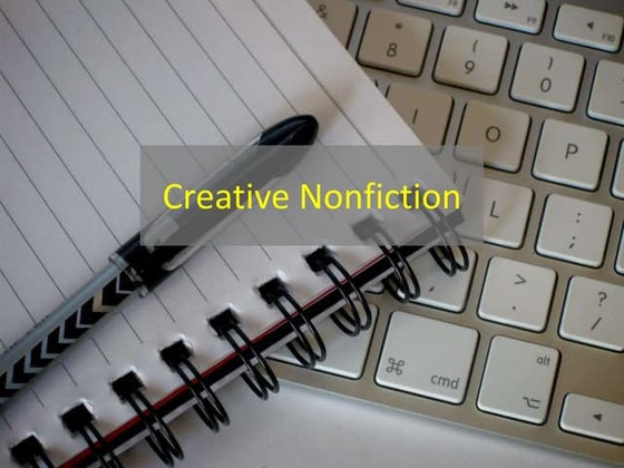 Introduction to Creative Writing | PPT
