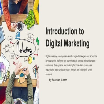 Winning in the Digital Age: Your Guide to Digital Marketing | PPTX
