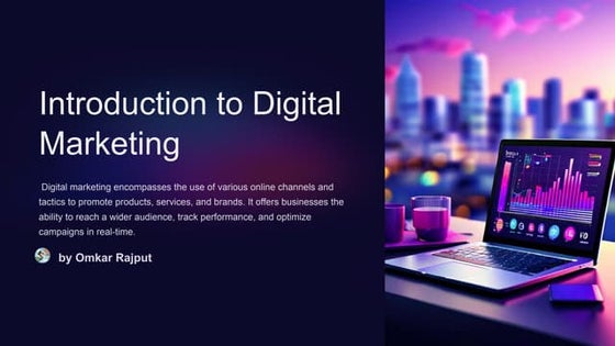 digital marketing , introduction of digital marketing | PPT