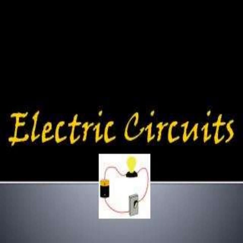 Introduction to electrical circuits | PPTX
