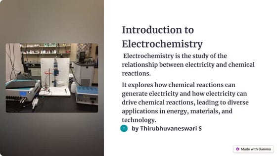 Electrochemical cell | PDF