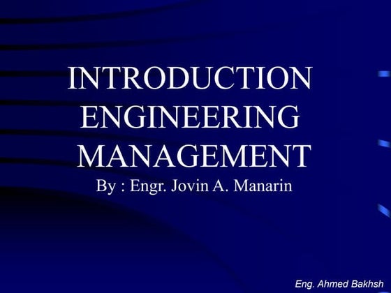 Industrial Organization and Management Chapter I.ppt | Civil Engineering Industry | Industries