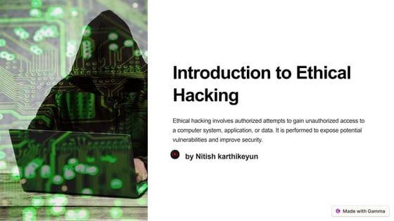 Introduction-to-Ethical-Hacking certificate | PPT