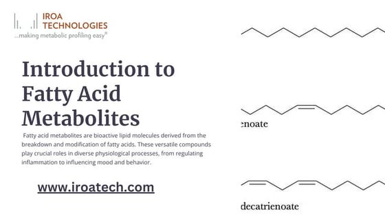 Understanding Fatty Acid Metabolites Pathways and Functions.pptx
