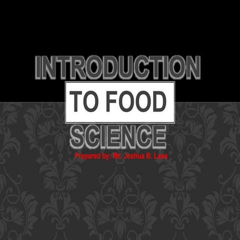 Introduction-to-food-selection.pptx | Chemistry | Science
