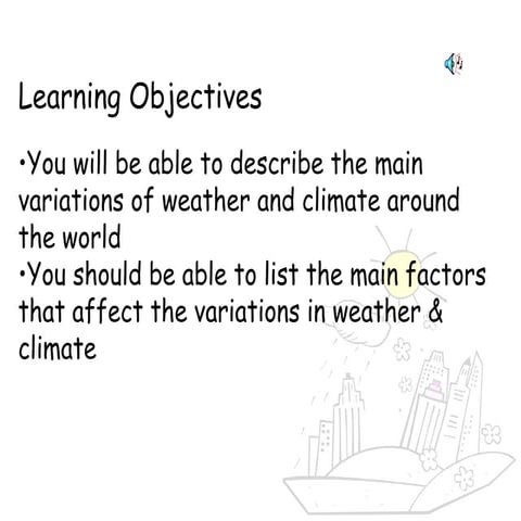 Introduction to GCSE Weather | PPT | Weather | Science