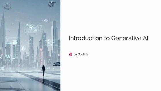 Generative ai 101 guide | ppt presentation | PDF