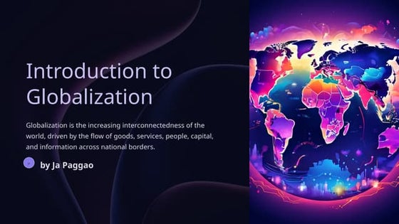 Chapter 1 Introduction to Globalization! | PPTX