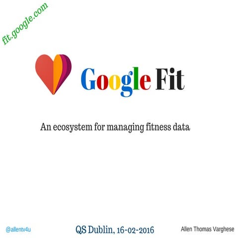 Introduction To Google Fit | PPT