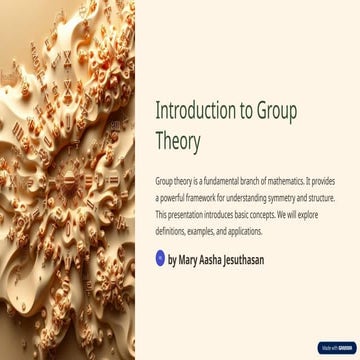 Introduction-to-Group-Theory and the application of it.pptx
