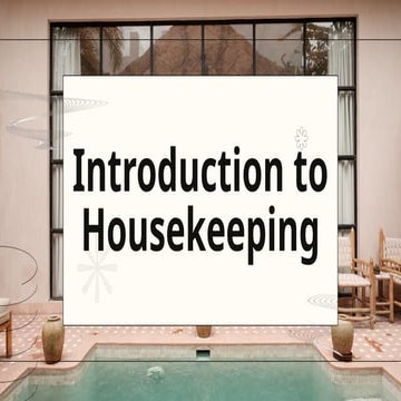 Introduction-to-Housekeeping.pptxtlevesd | PPTX